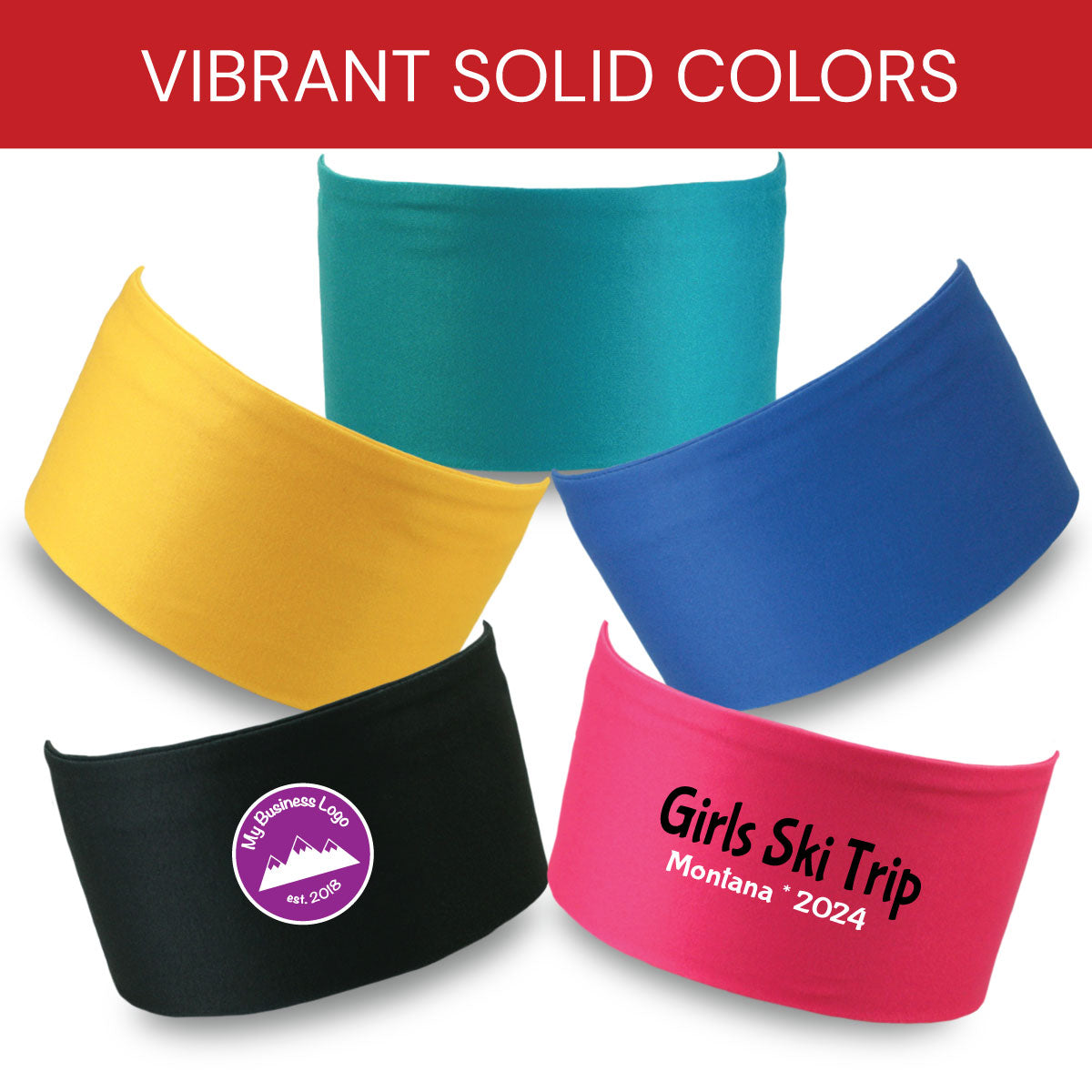 Brisk Headband - Basic Custom Solids – Sauce
