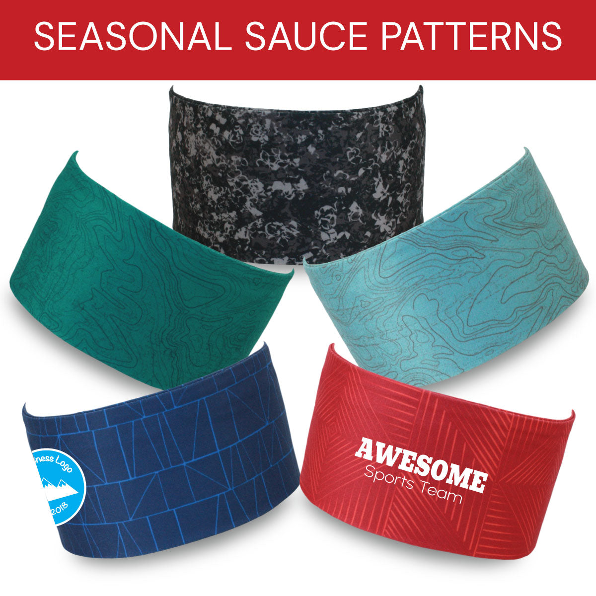 Brisk Headband - Basic Custom Patterns – Sauce